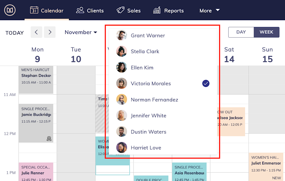 Calendar Basics & Views | Mangomint
