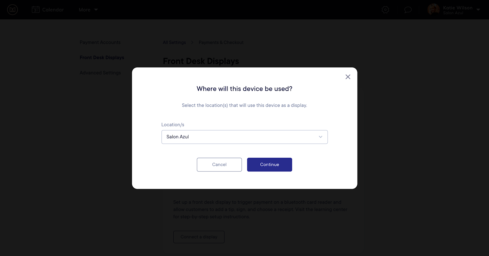 How to Set Up your Front Desk Display | Mangomint