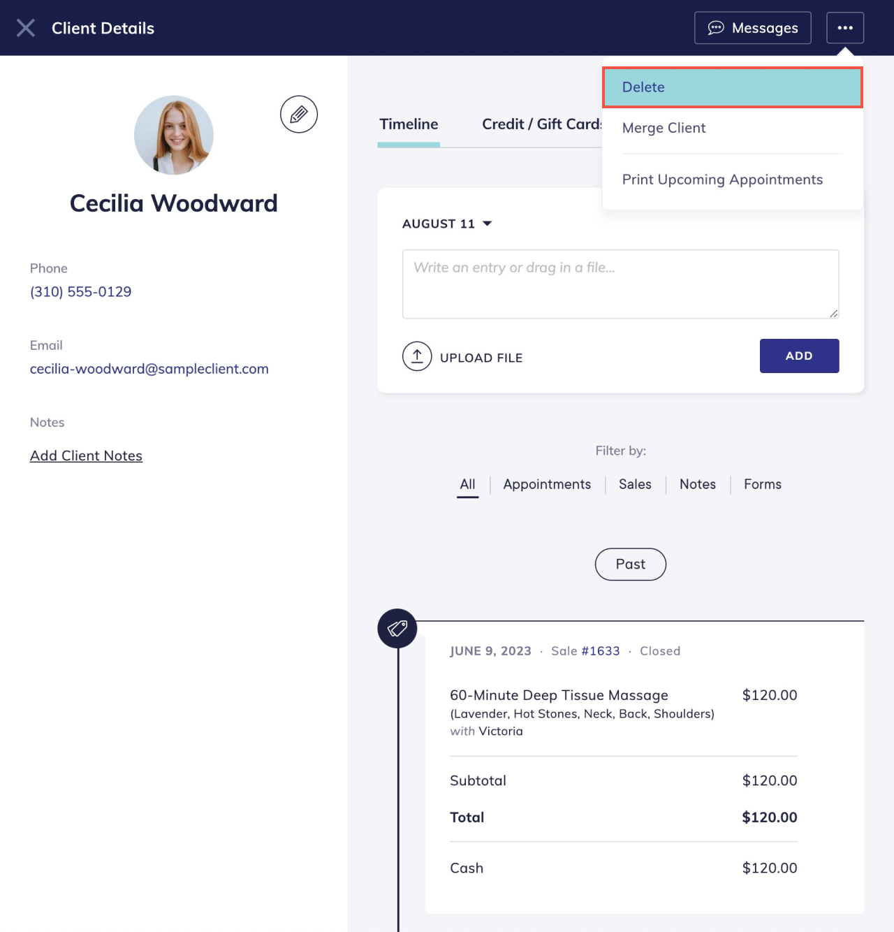 How to Add and Delete Clients | Mangomint Salon and Spa Software