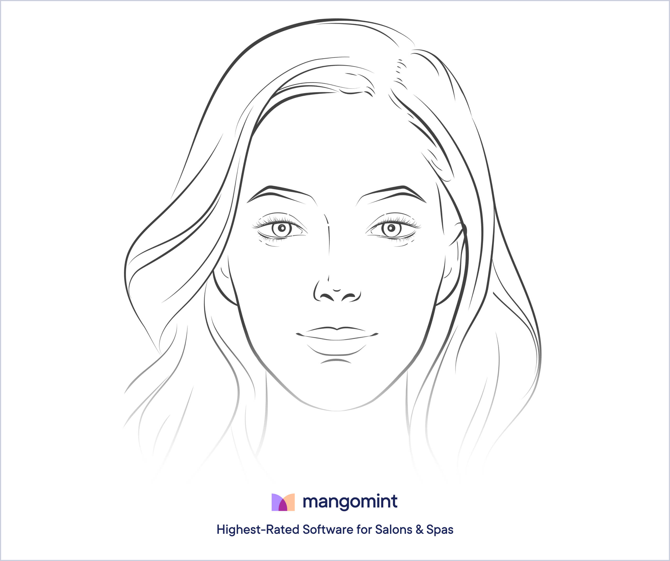 Face charts: Templates for spas, salons, and tattoo shops | Mangomint ...