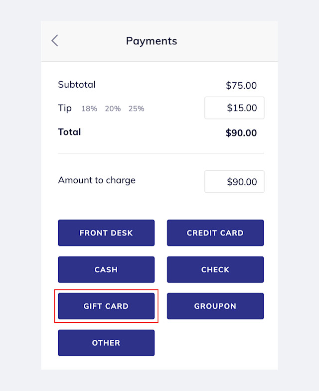 How to Use/Redeem a Gift Card During Checkout | Mangomint Learning ...