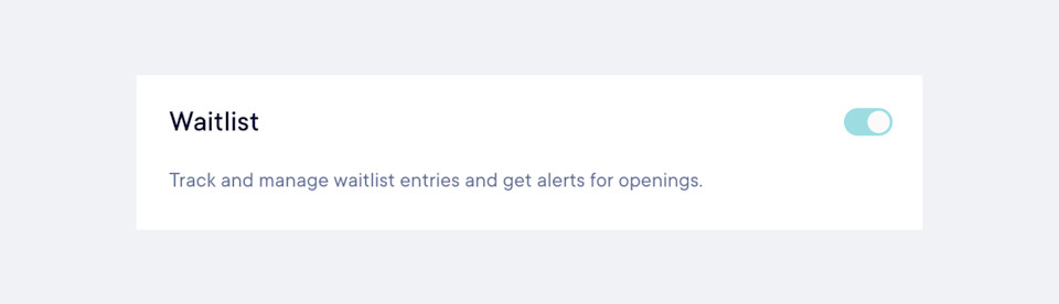 How to enable the waitlist feature | Mangomint Learning Center | Help ...