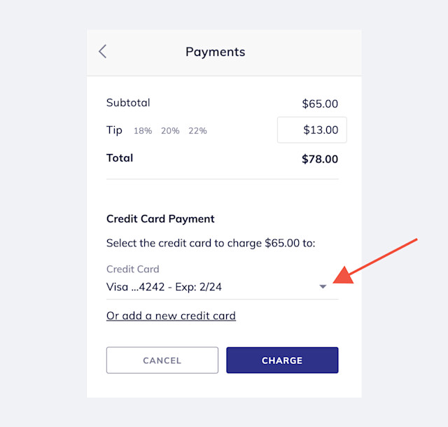 How to Manually Charge Credit Cards | Mangomint Learning Center | Help ...