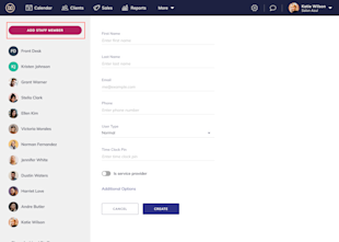 Adding a Staff Member | Mangomint
