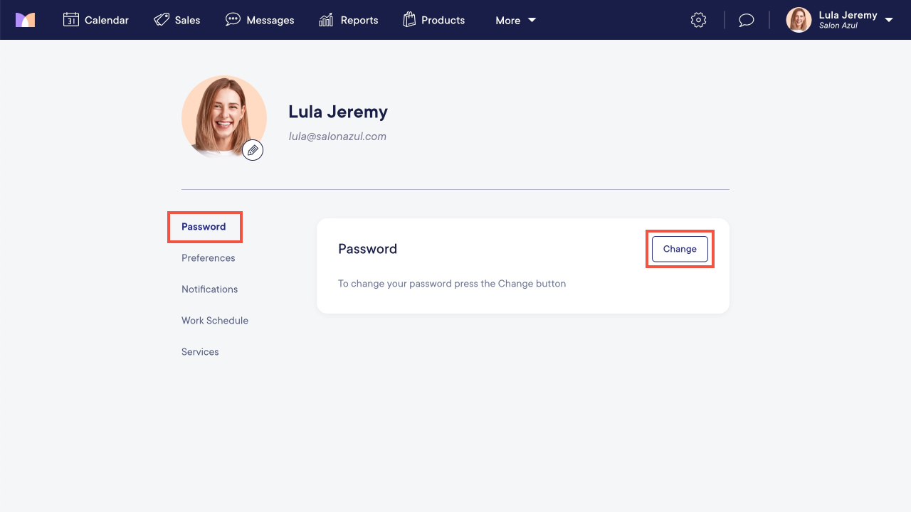Resetting Passwords | Mangomint Salon and Spa Software