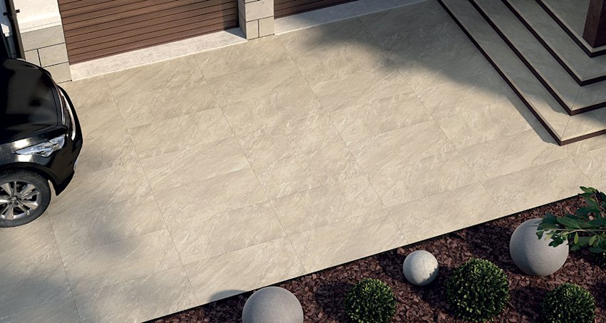 Pavimento in gres porcellanato WALS BEIGE 60x120 2 cm 1°scelta - Gres 2 ...