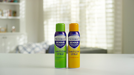 Microban 24 Sanitizing Spray Approved by EPA