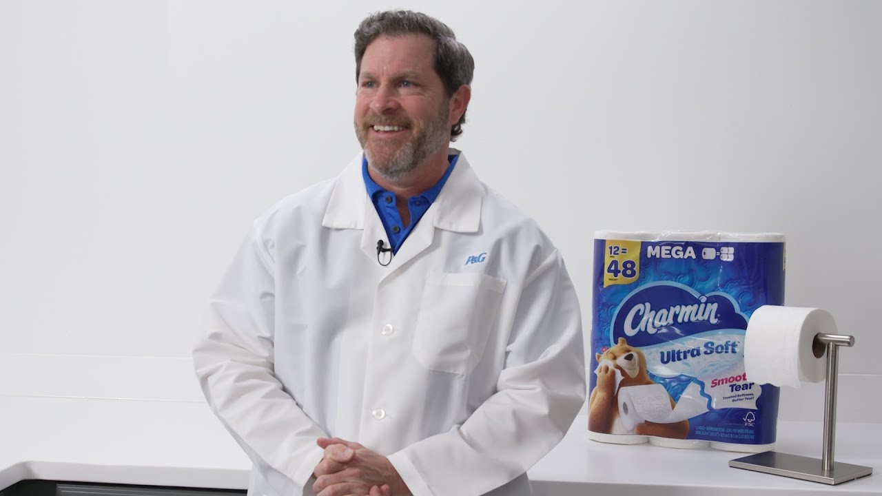 P&G Myth-Busting Series | Scientist Puts Charmin Smooth Tear to the ...