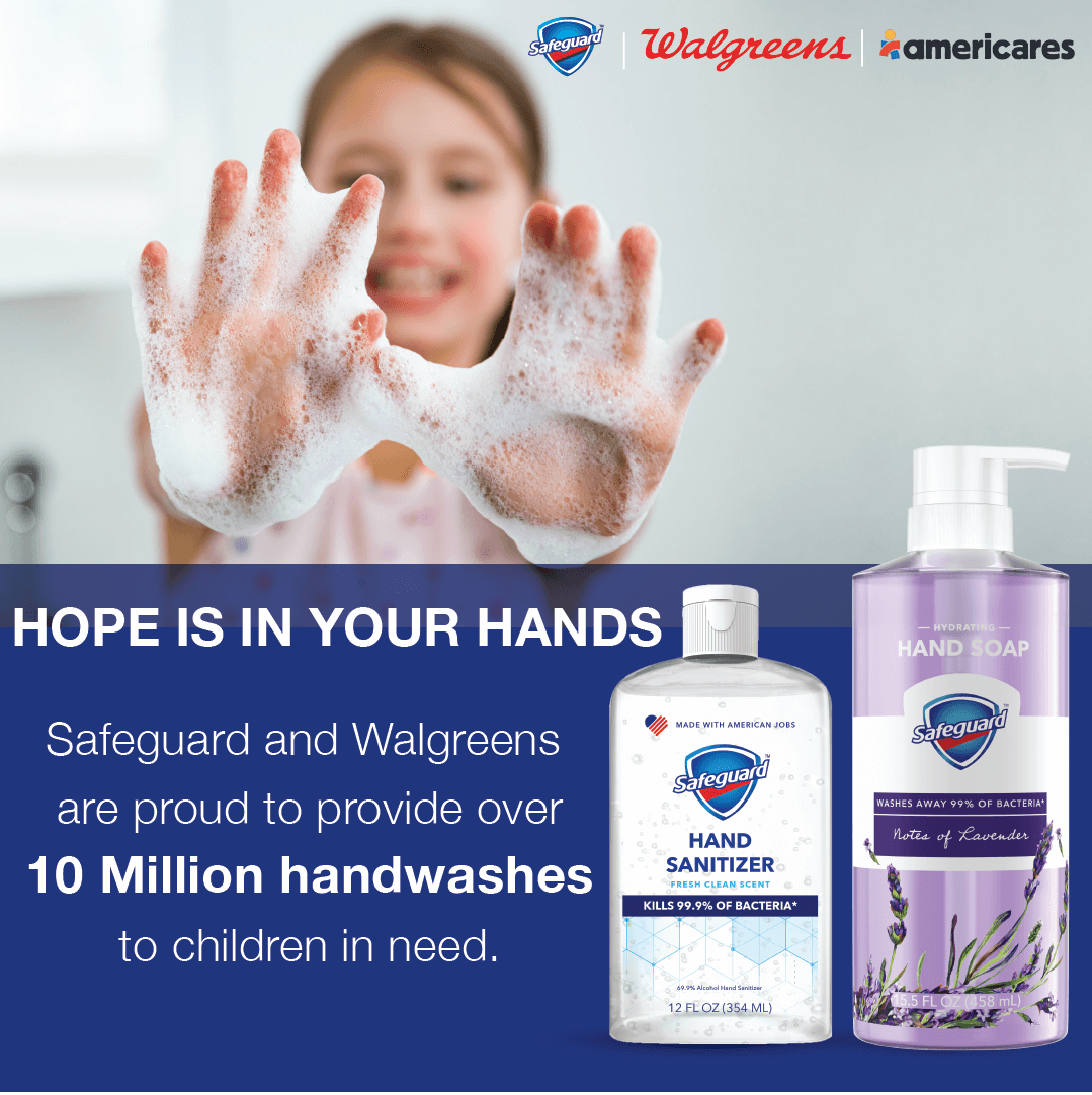 Safeguard Hand Soap and Walgreens Collaborate