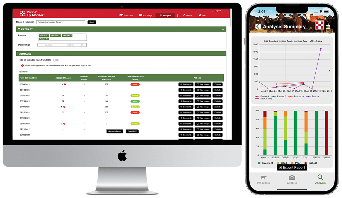 Cattle Fly Monitoring Platform-screenshot