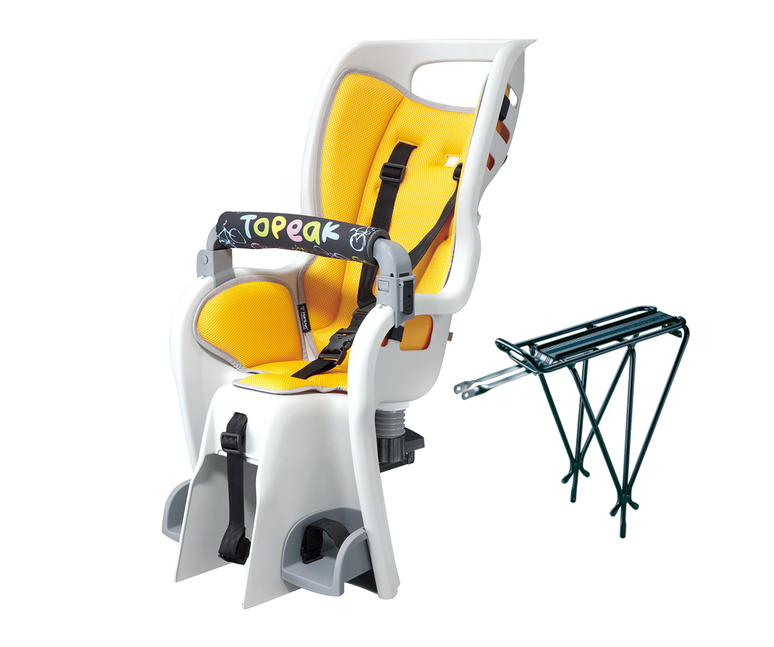 Topeak Bicycle Baby Seat II with 26in Non-Disc Rack