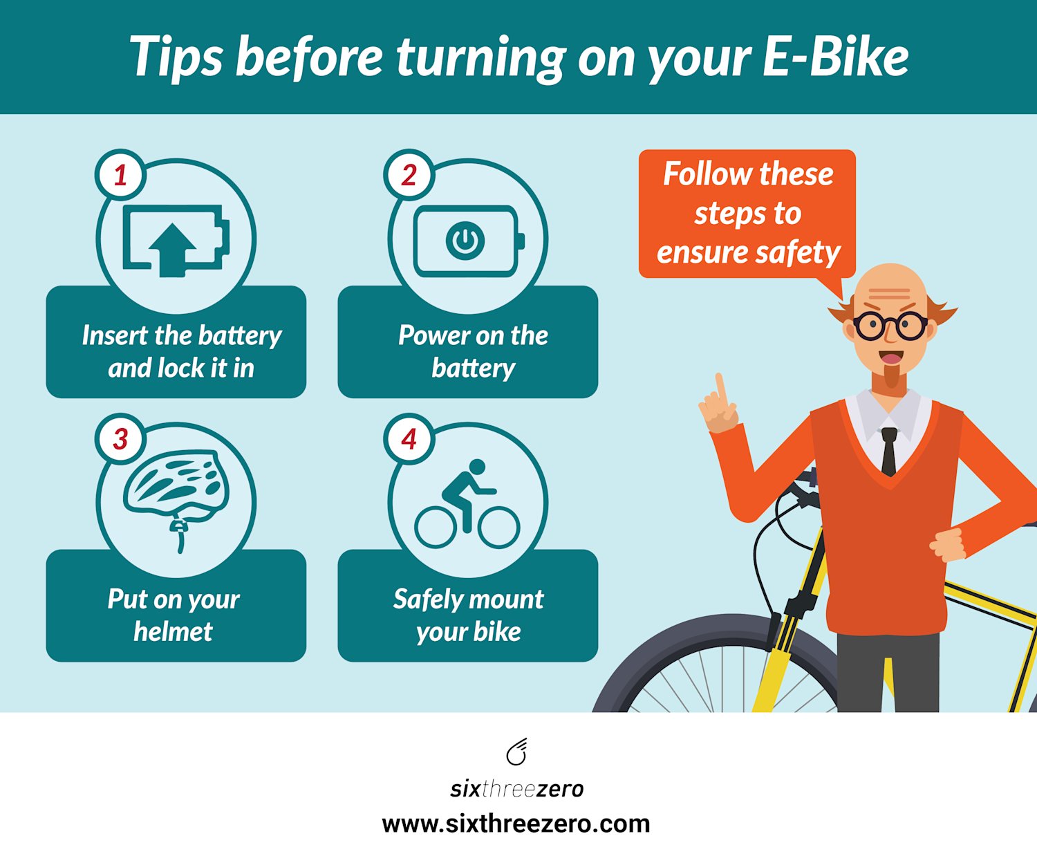Electric Bike Safety Tips: A Step-by-Step Guide on How to Turn On Your ...