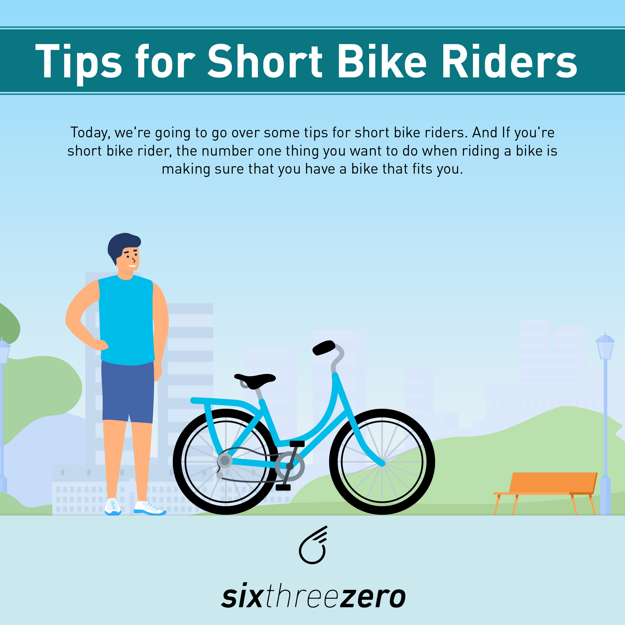Tips for SHORT Bike Riders