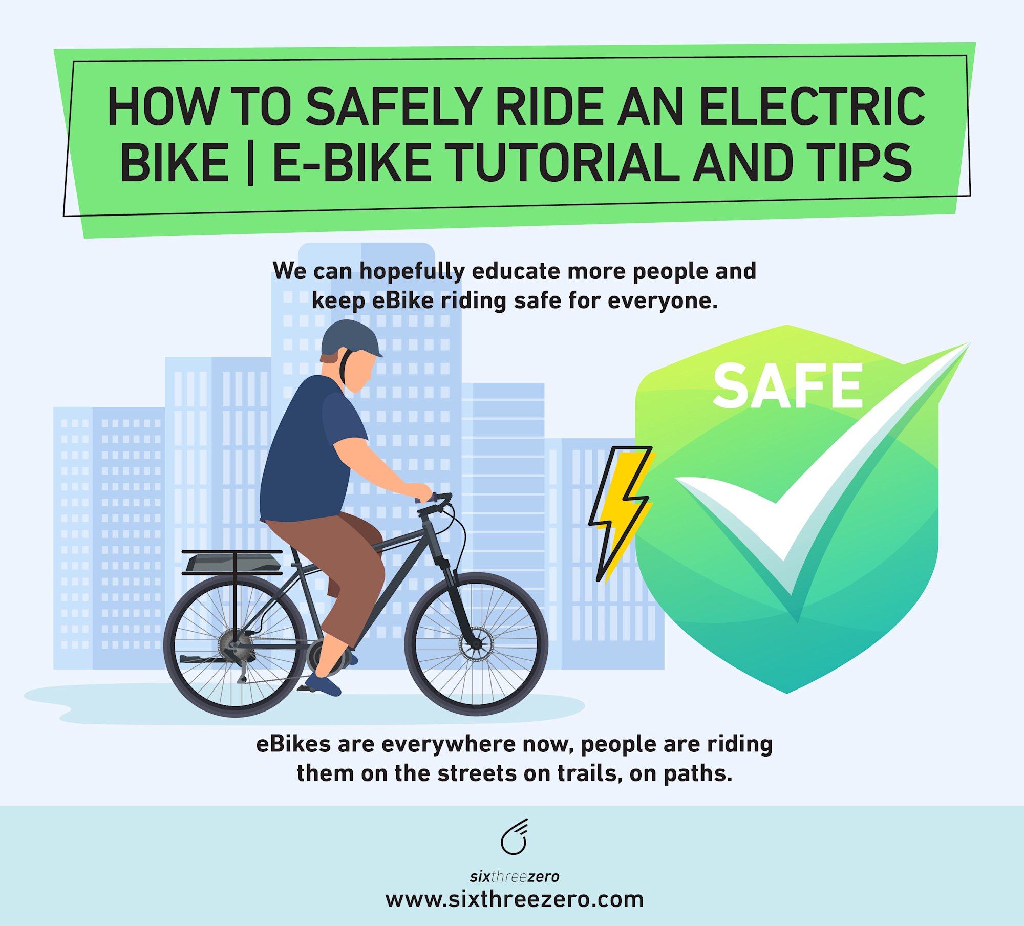 Safely Ride an Electric Bike: E-Bike Tutorial and Essential Tips