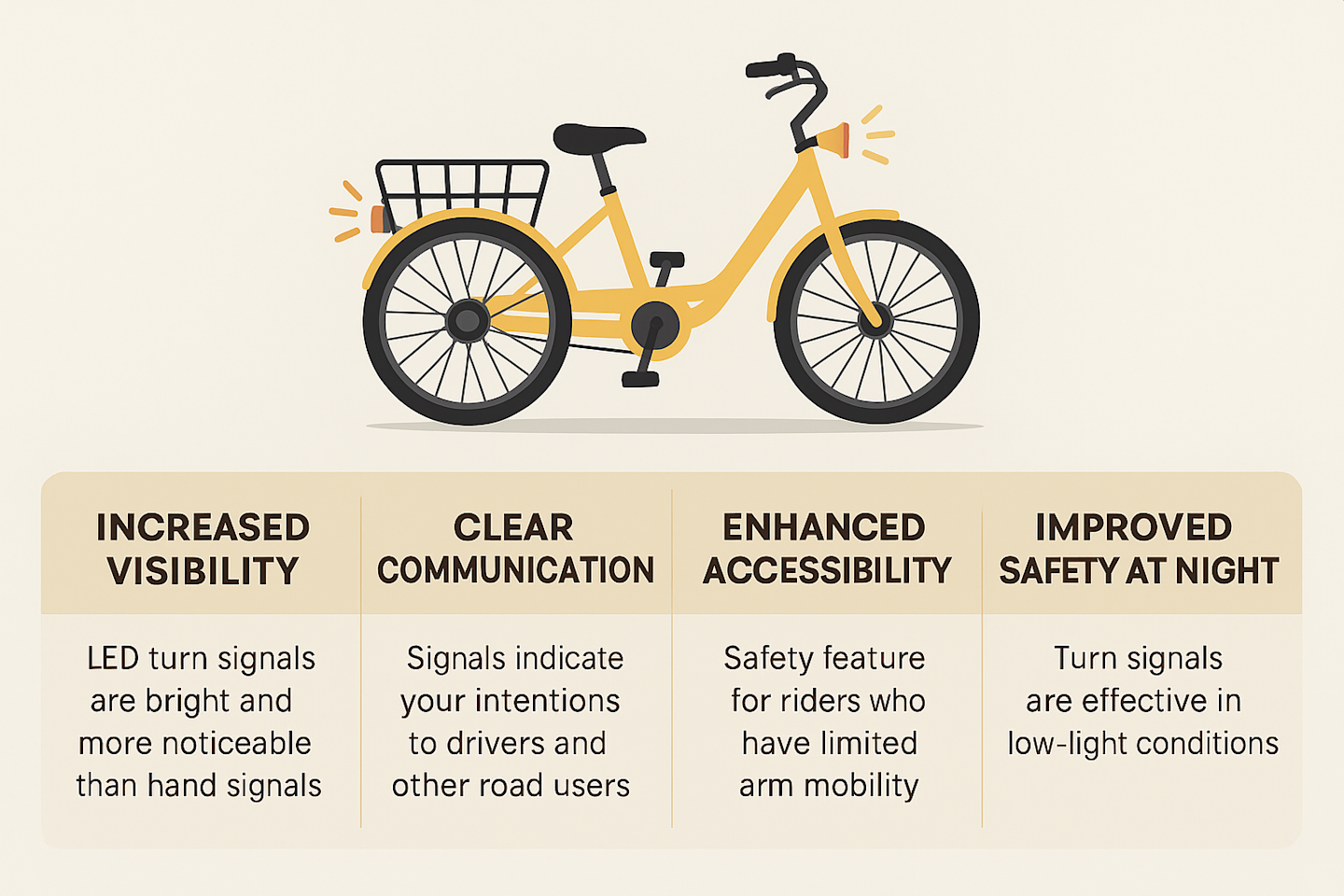 The Safety Power of Turn Signals on Electric Tricycles