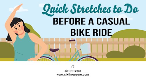Quick Stretches to Do Before a Casual Bike Ride
