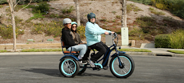 Sixthreezero EVRYjourney Electric Bike Rickshaw| ETrike With Passenger Seat