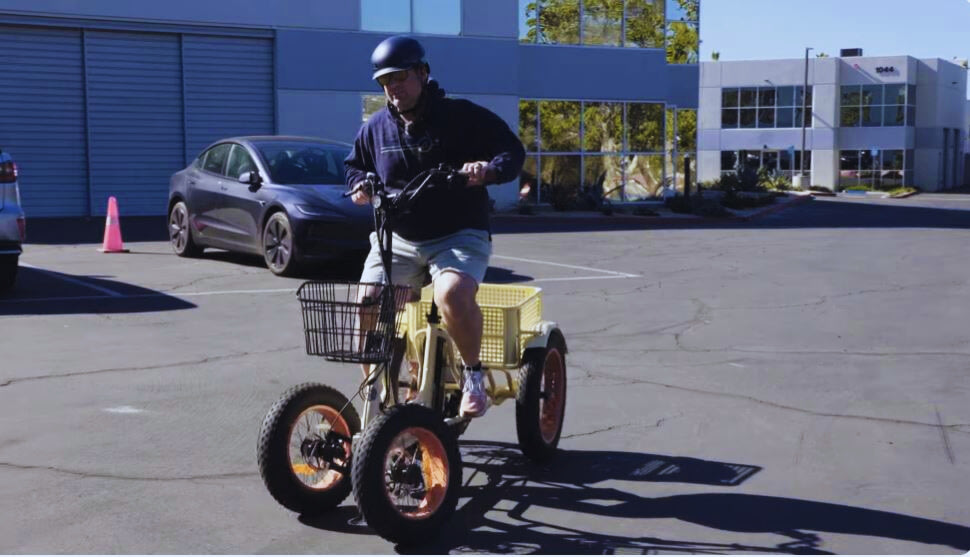 Quadricycle Electric Bike Review: This 4-Wheel E-Bike Is Wild in the ...