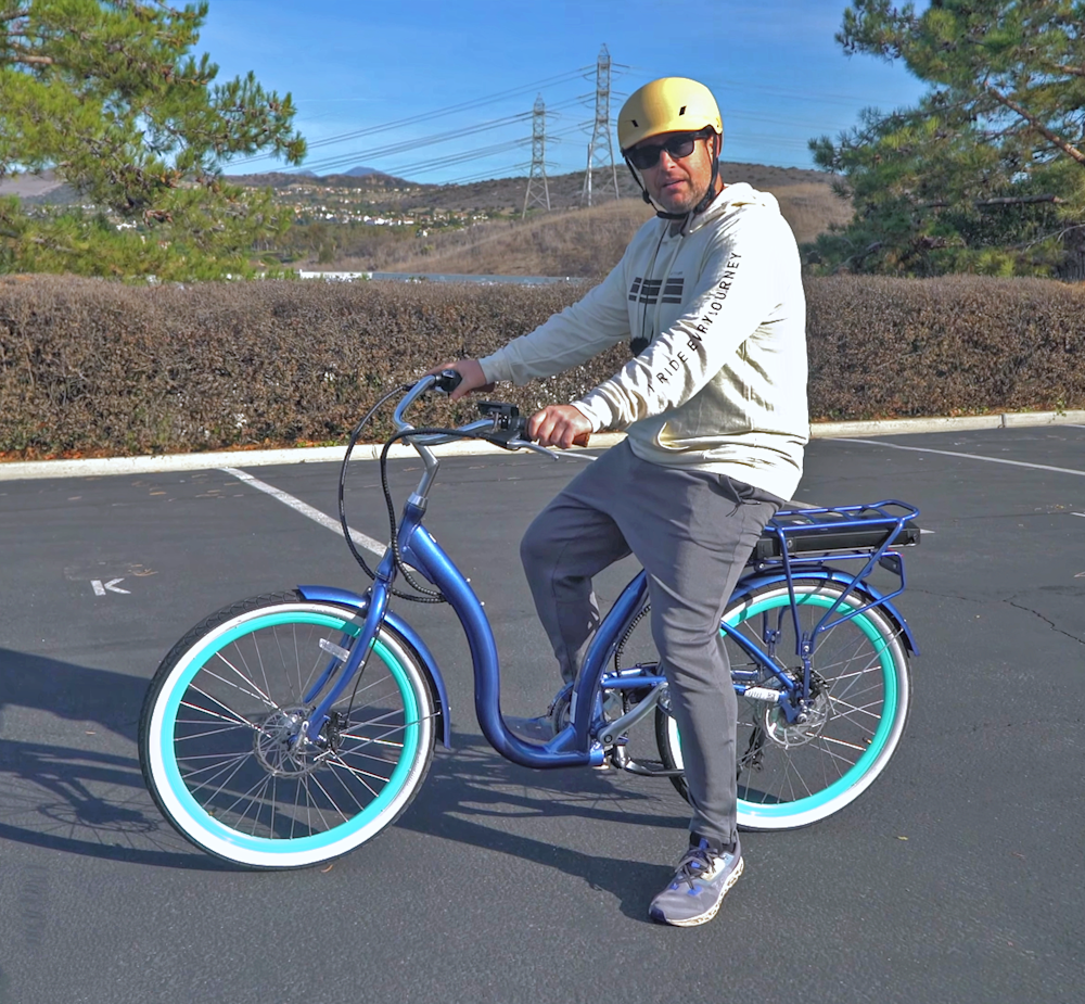 Simple Step Through E Bike from sixthreezero | Low Step Thru Electric ...