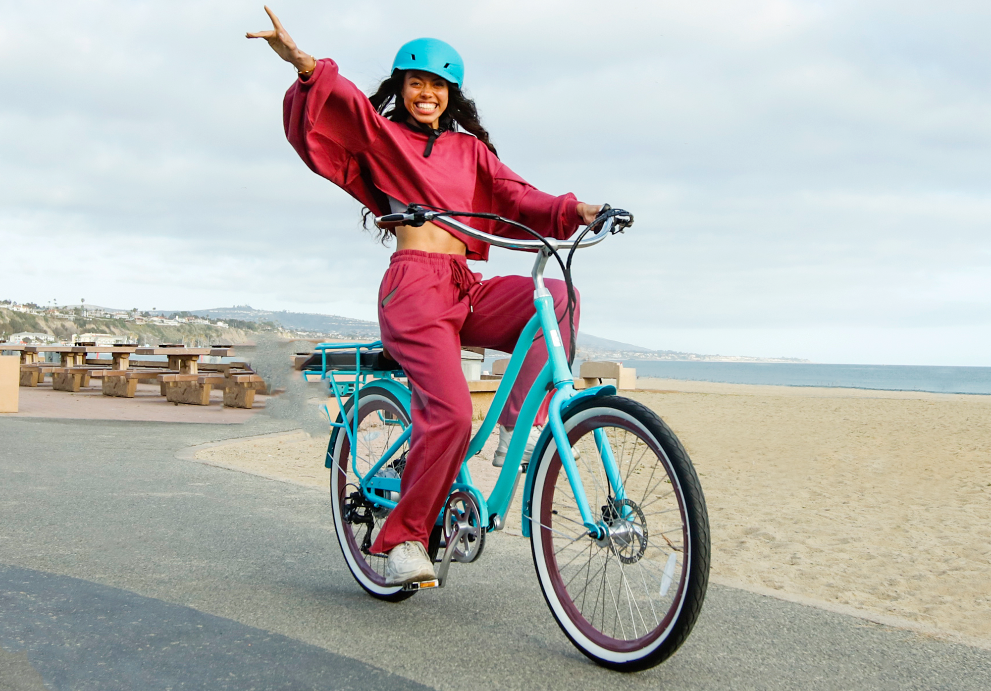 Sixthreezero Hybrid Electric Bike With Pedal Assist 26 Inch 500W 7 ...