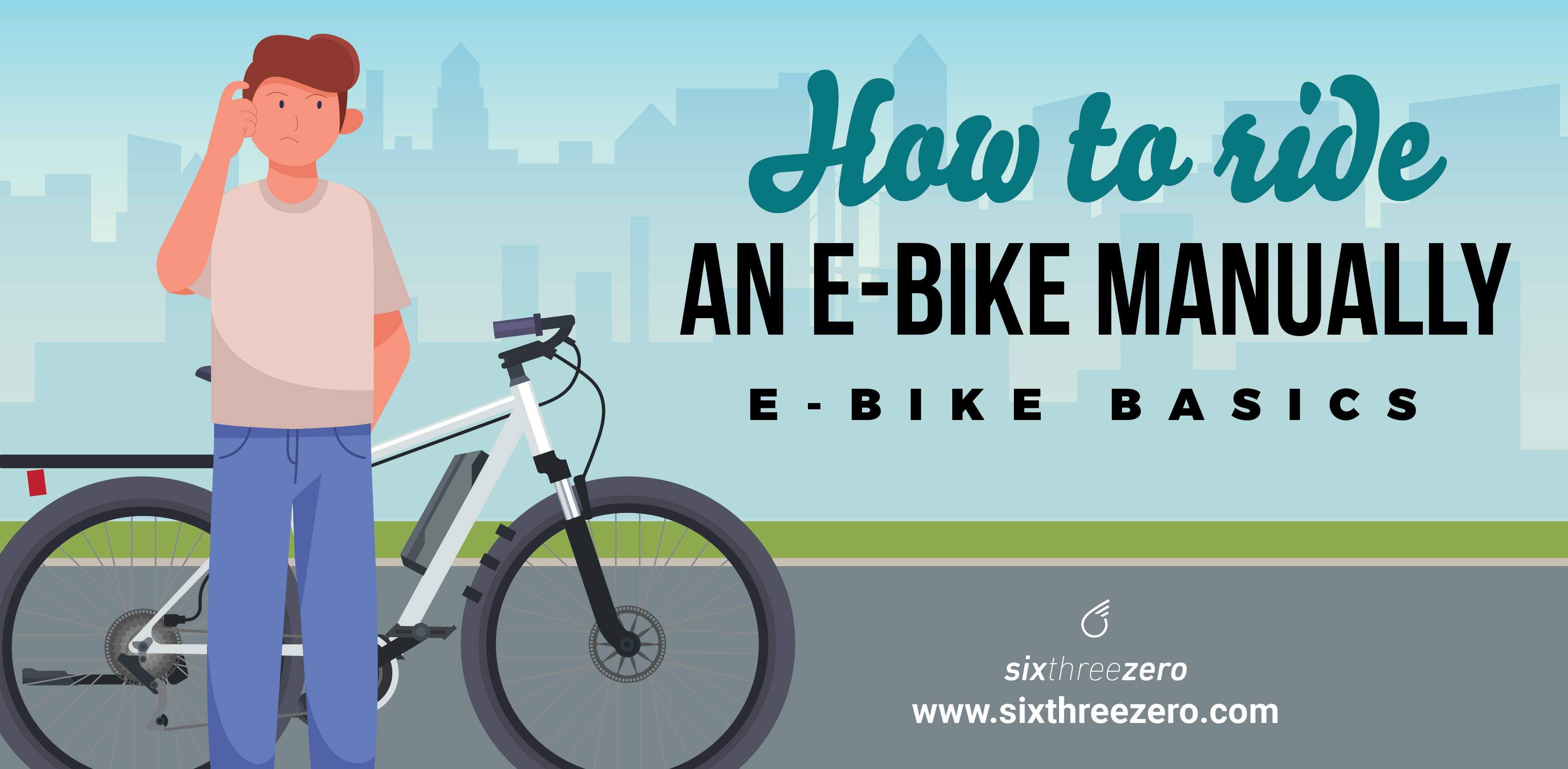 How to Ride an E-Bike Manually: Essential Electric Bike Basics for ...