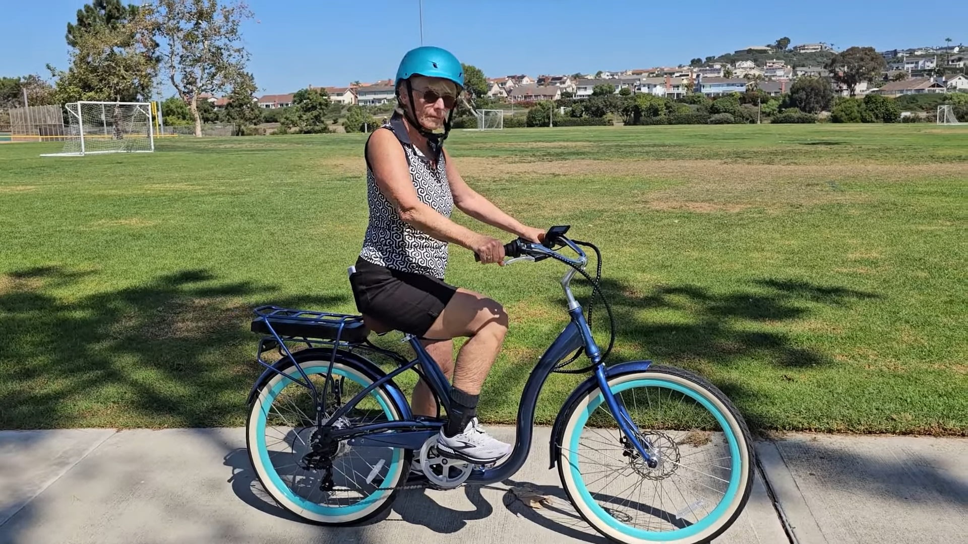 67 Years Old Rides an Electric Bike for the First Time - Witness the ...
