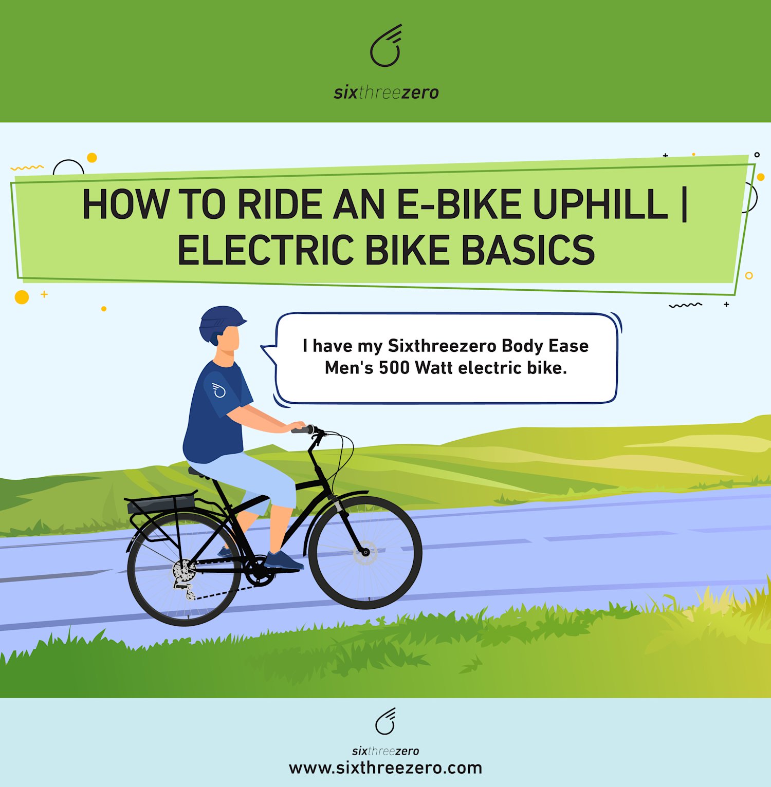 How to Ride an E-Bike Uphill | The Basics of Riding Electric Bike Uphill