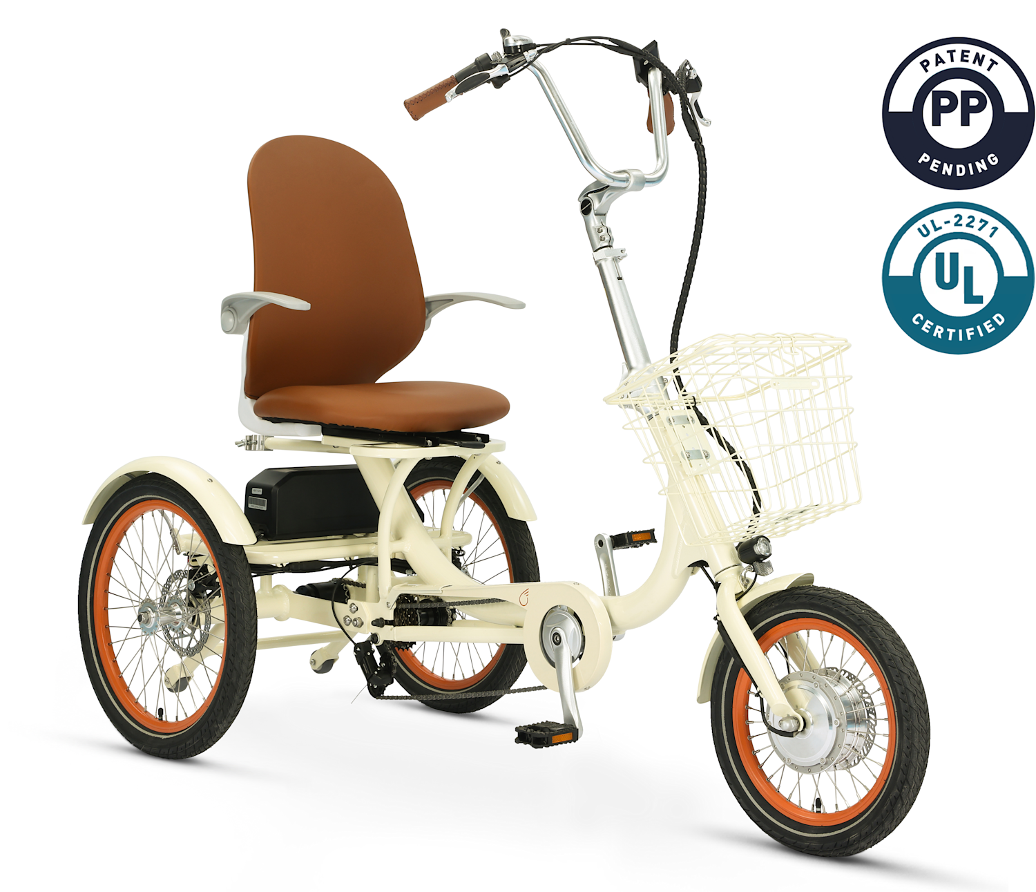 Perfect E-Trike for Seniors | Back Support & Safe Riding