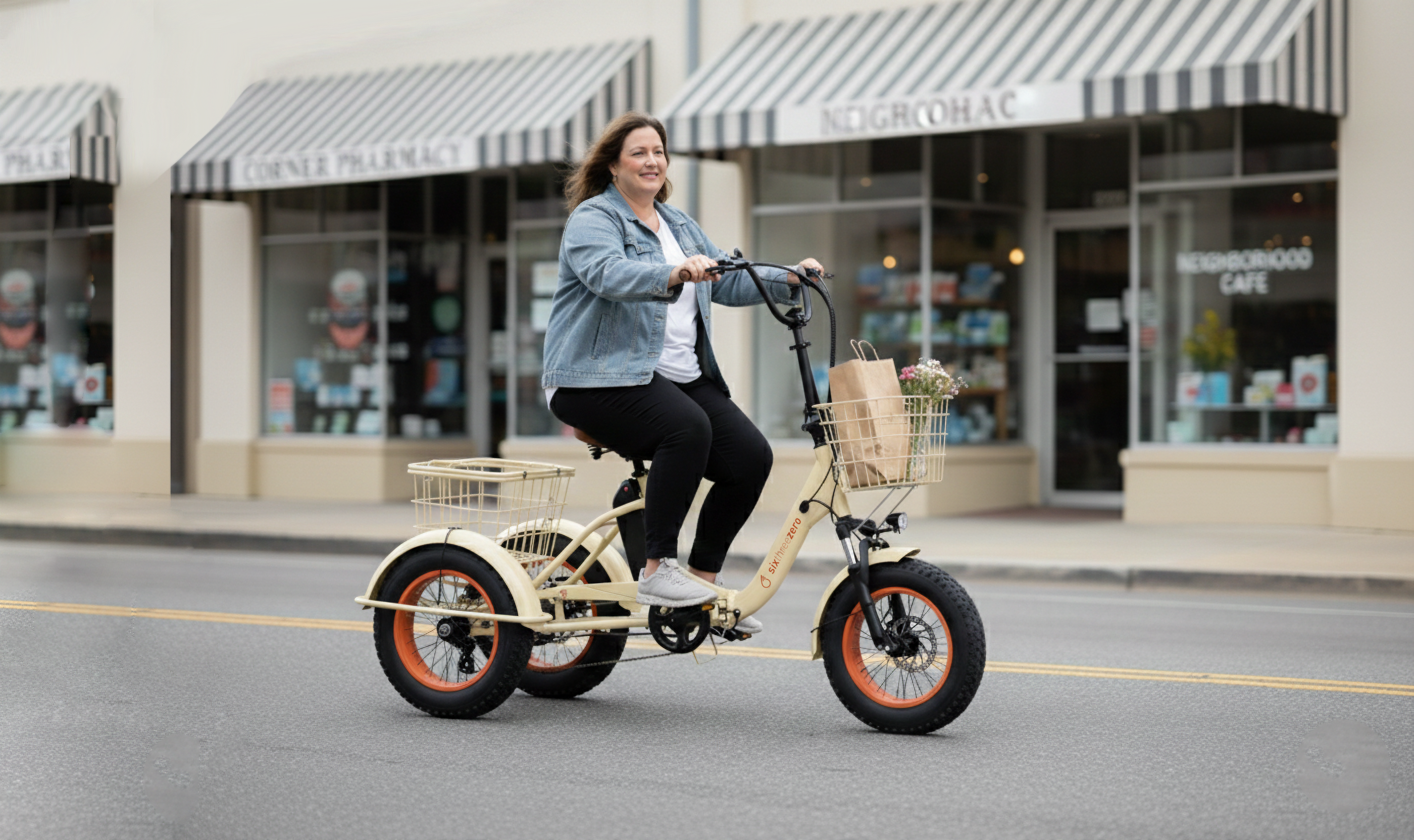 Fat Tire Folding Electric Trike | Foldable Fat Tire E Trike for Adults