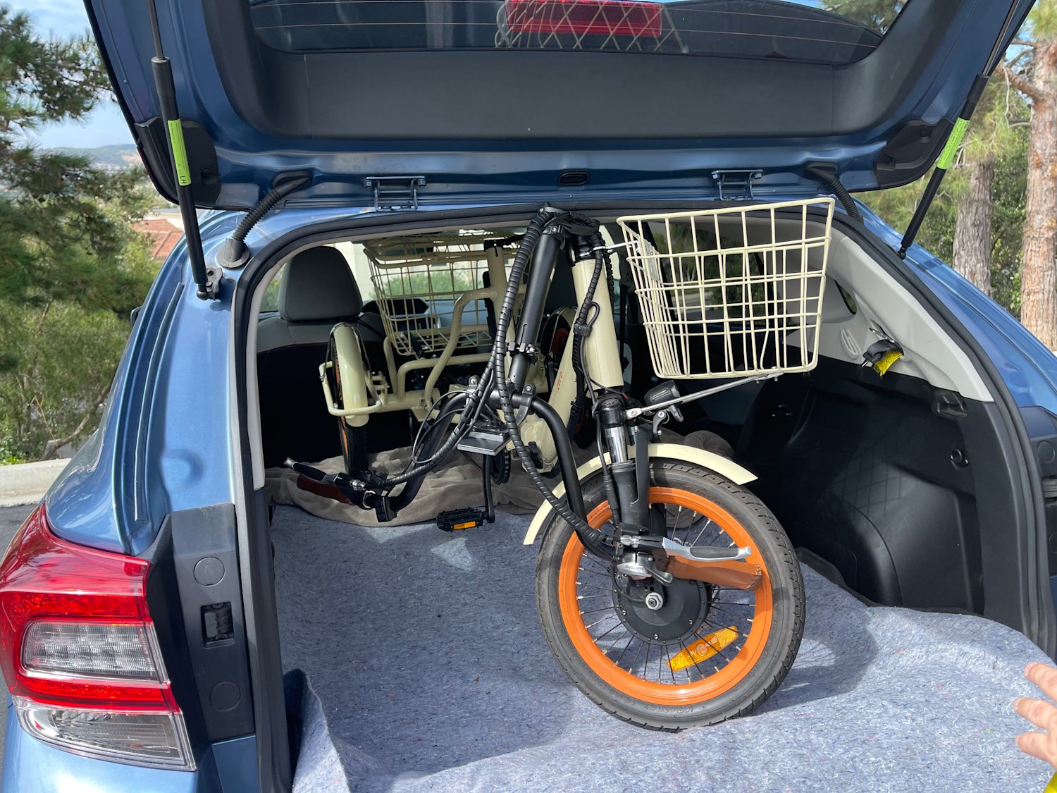 The Ultimate Portable Foldable Electric Tricycle: Fits in Hatchback or SUV!