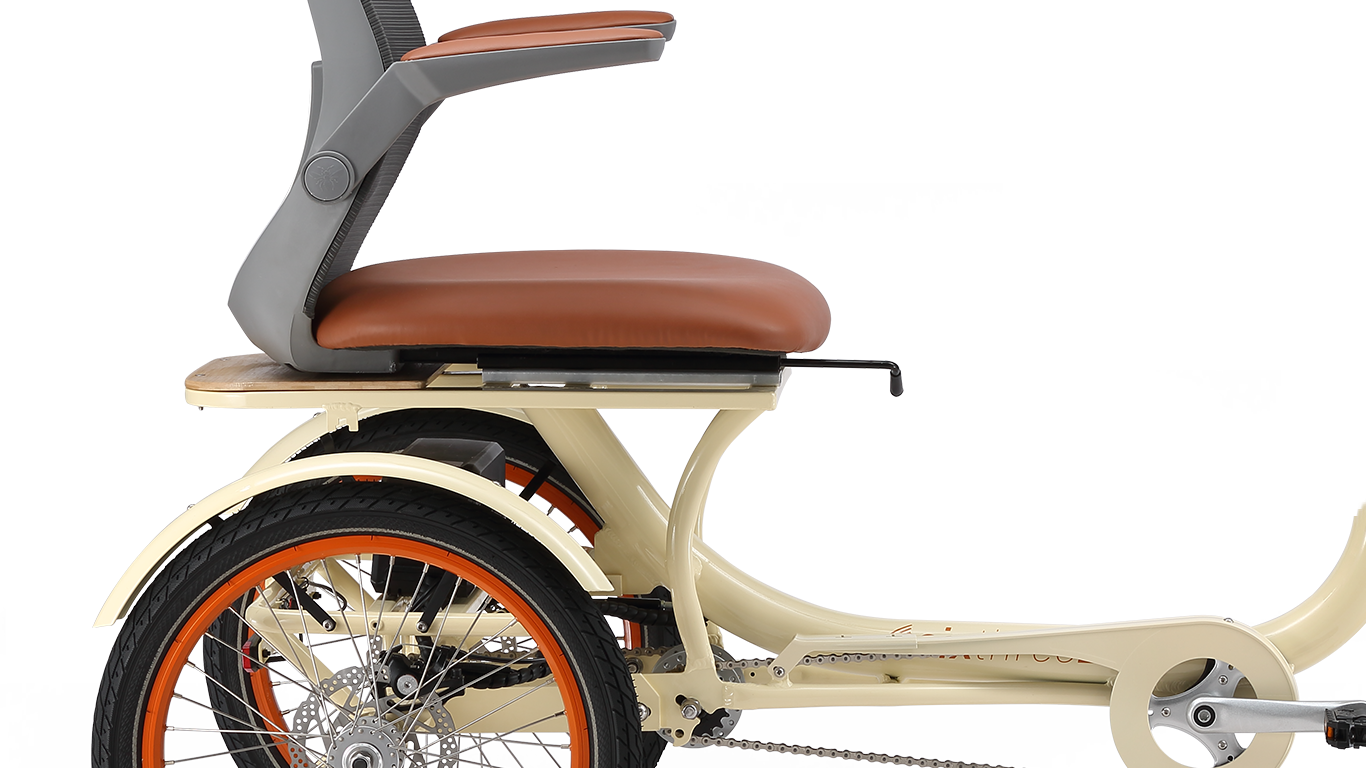 Simple Glide 500W Recumbent E Trike