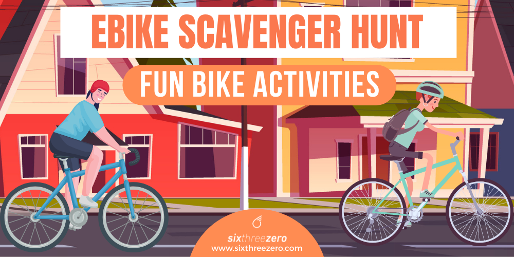 eBike Scavenger Hunt Fun Bike Activities