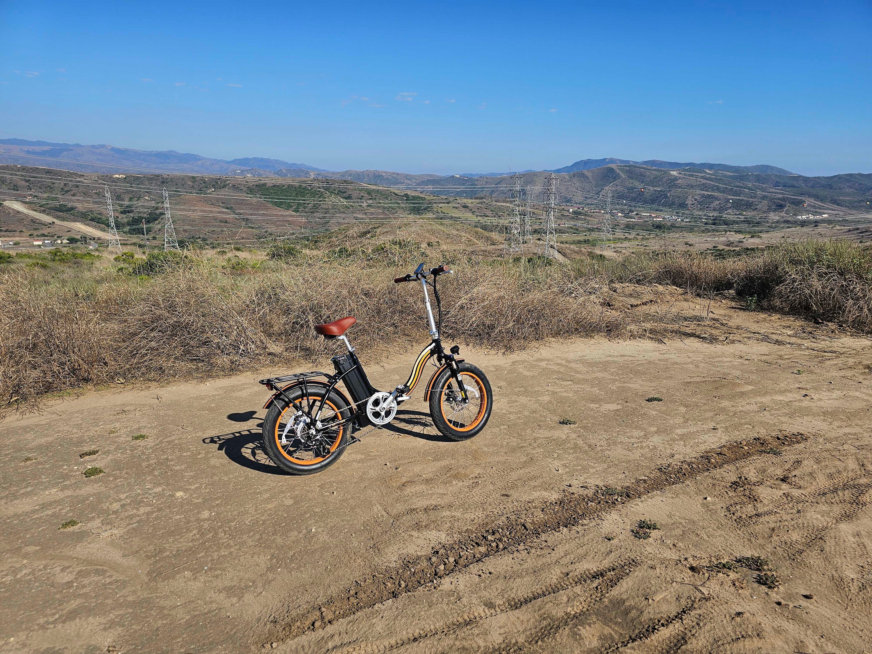 Explore Any Terrain: Folding Electric E-Bike for Camping Adventures ...