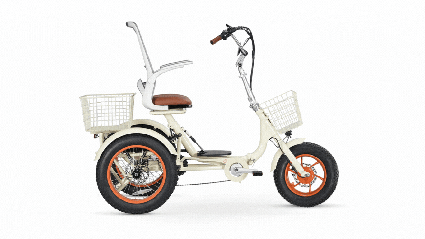 Simple Glide Dual 750w (Max 1500w, Dual Battery, Total 30ah)