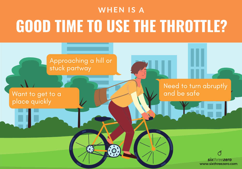 Using Throttle on Ebike