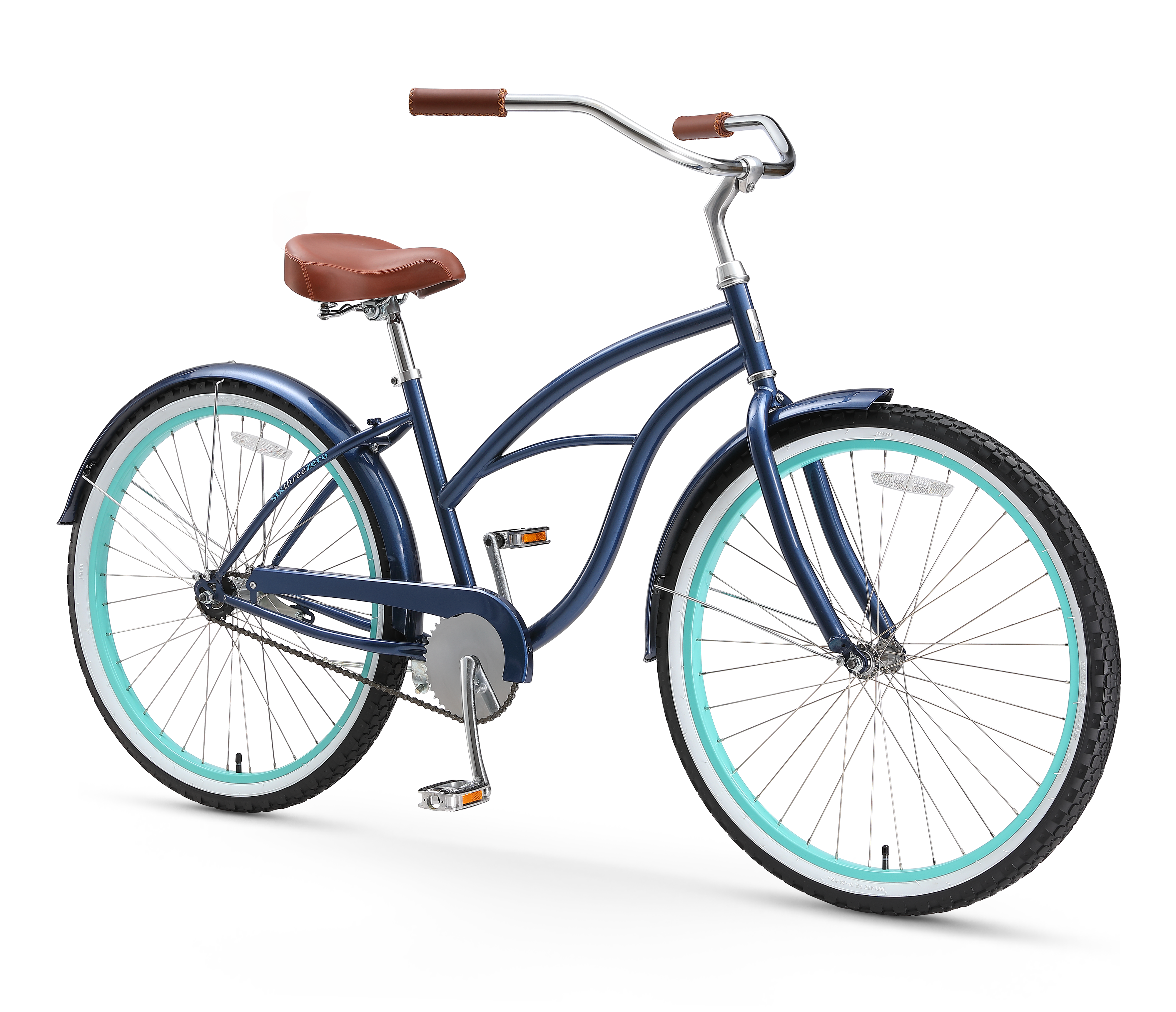 Sixthreezero Single Speed Women's Beach Cruiser Bike Navy | 1 Speed ...