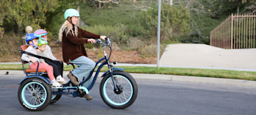 Sixthreezero EVRYjourney Electric Bike Rickshaw| ETrike With Passenger Seat