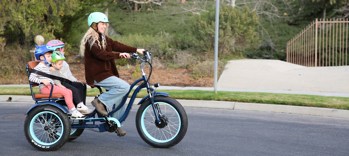 Sixthreezero EVRYjourney Electric Bike Rickshaw| ETrike With Passenger Seat