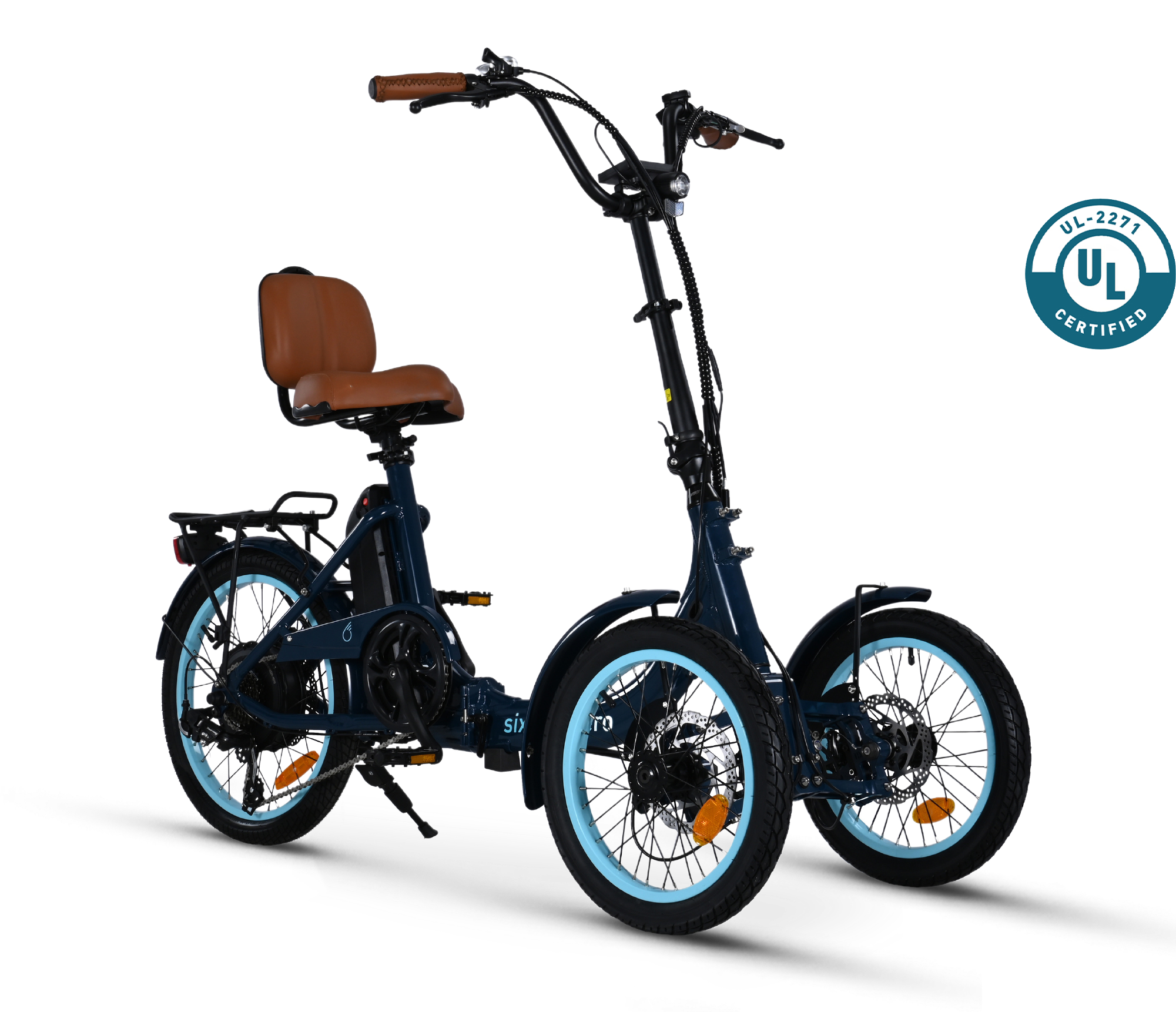 Reverse Electric Trike w/ Two Front Wheels