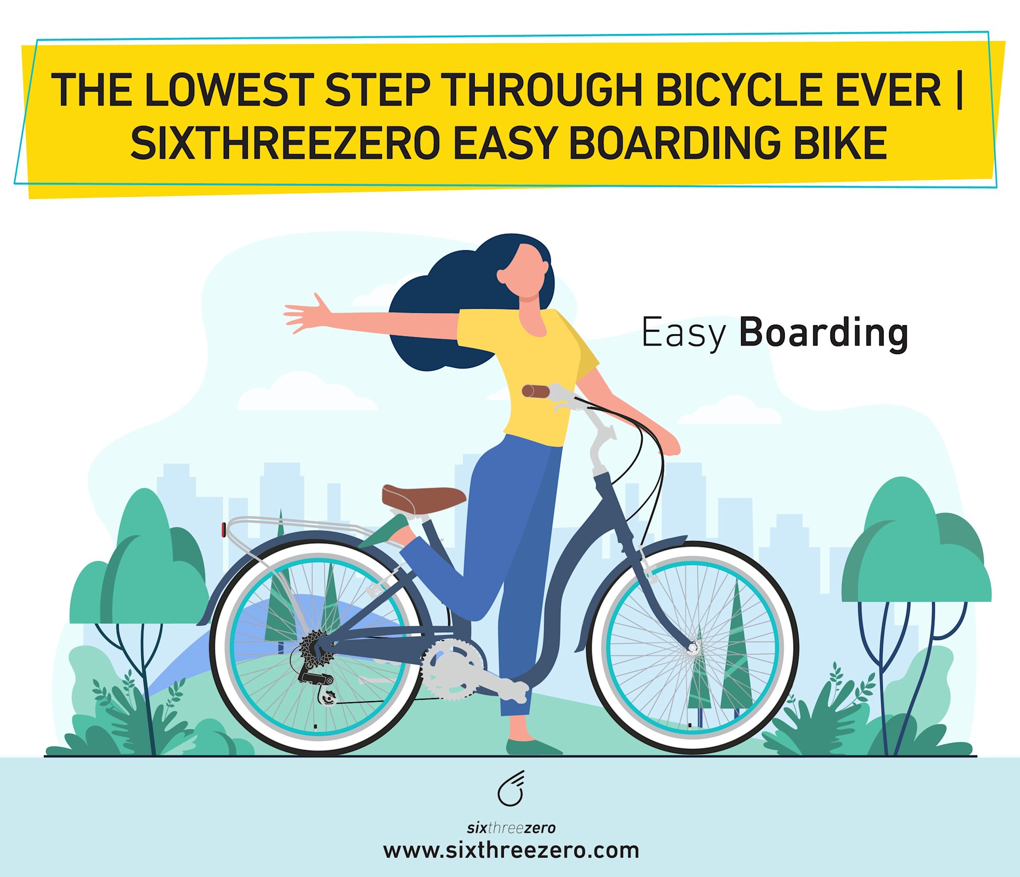The Lowest Step Through Bicycle Ever | Sixthreezero Easy Boarding Bike