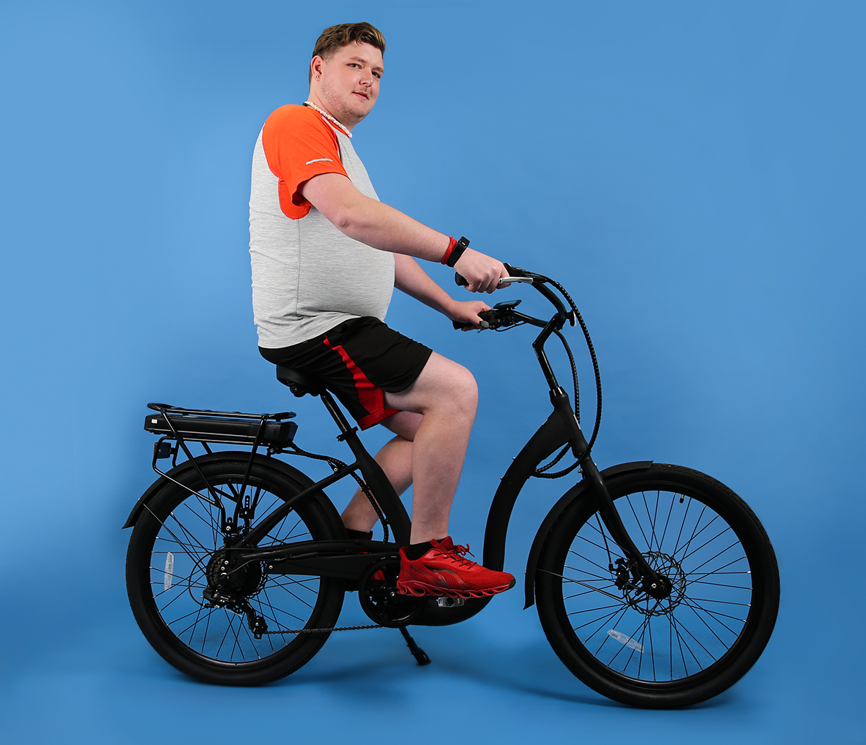 Step Thru E Bike Sizing for Riders 4'11" to 6'3" - Easy Mounting ...