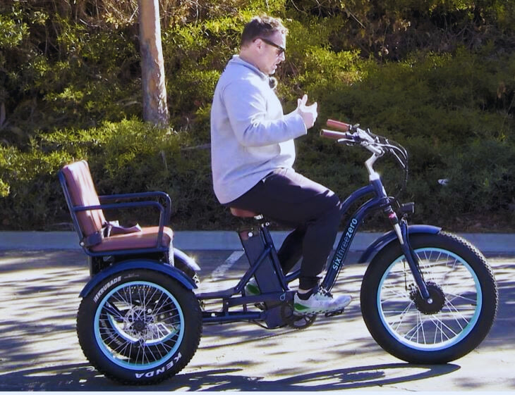 Most Innovative 2-Person EBike Rickshaw You Must See!