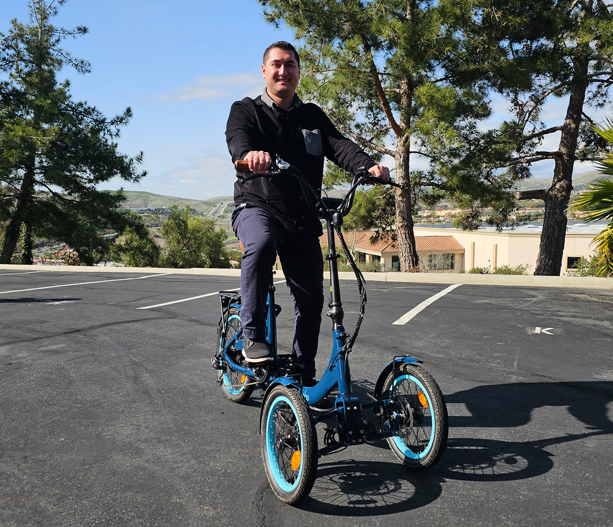 Experience the Thrill: First Time Riding a Reverse E Trike!