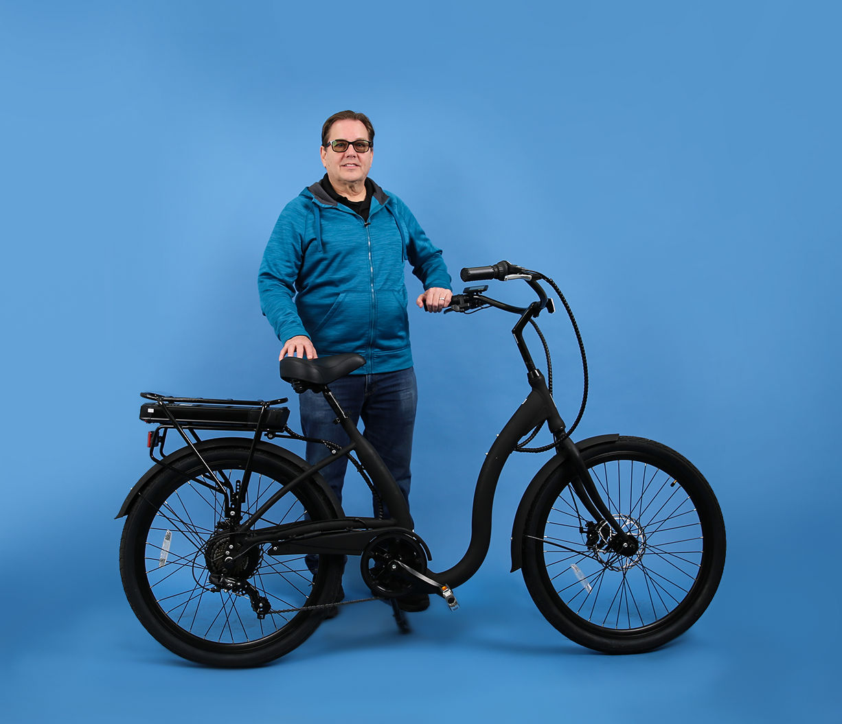 Step Thru E Bike Sizing for Riders 4'11" to 6'3" - Easy Mounting ...