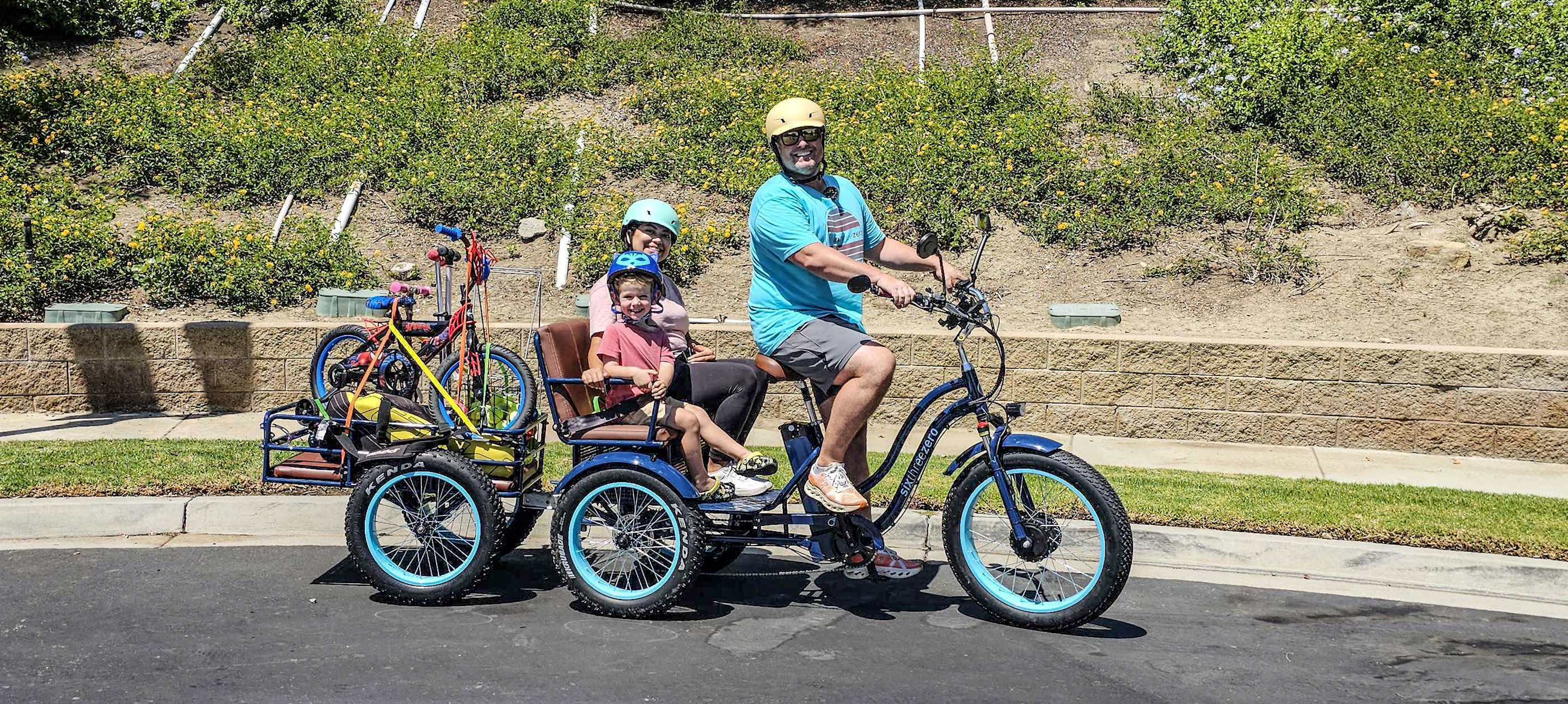 Sixthreezero EVRYjourney Electric Bike Rickshaw| ETrike With Passenger Seat