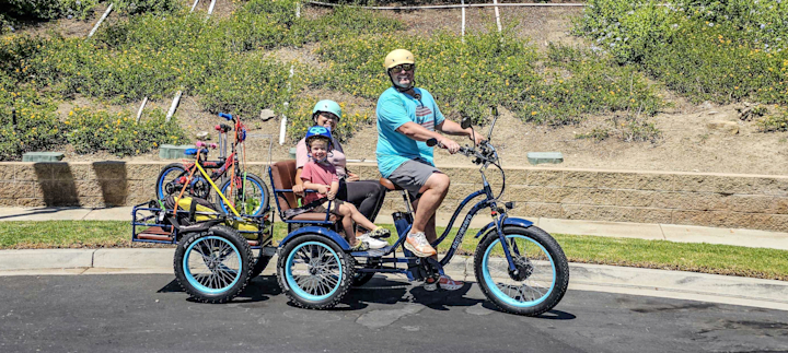 Sixthreezero EVRYjourney Electric Bike Rickshaw| ETrike With Passenger Seat