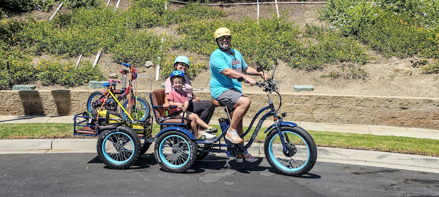 Sixthreezero EVRYjourney Electric Bike Rickshaw| ETrike With Passenger Seat