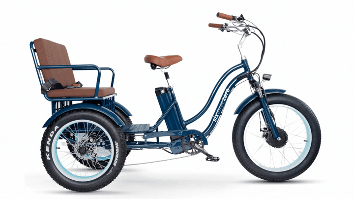 Sixthreezero EVRYjourney Electric Bike Rickshaw| ETrike With Passenger Seat