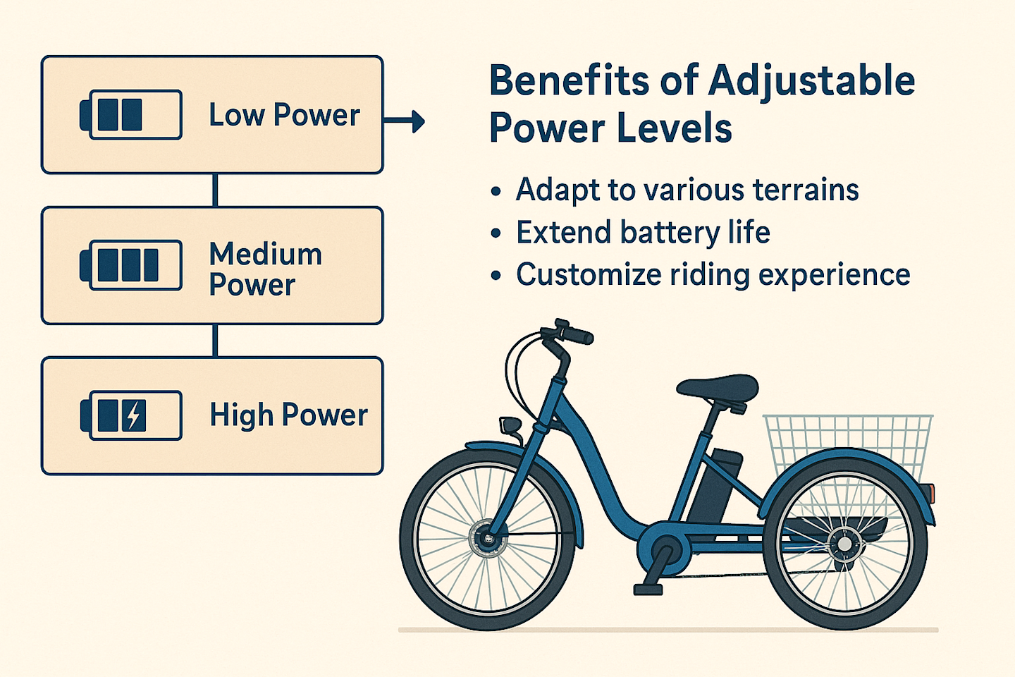 Electric Trikes with Adjustable Power: A Smarter Way to Ride