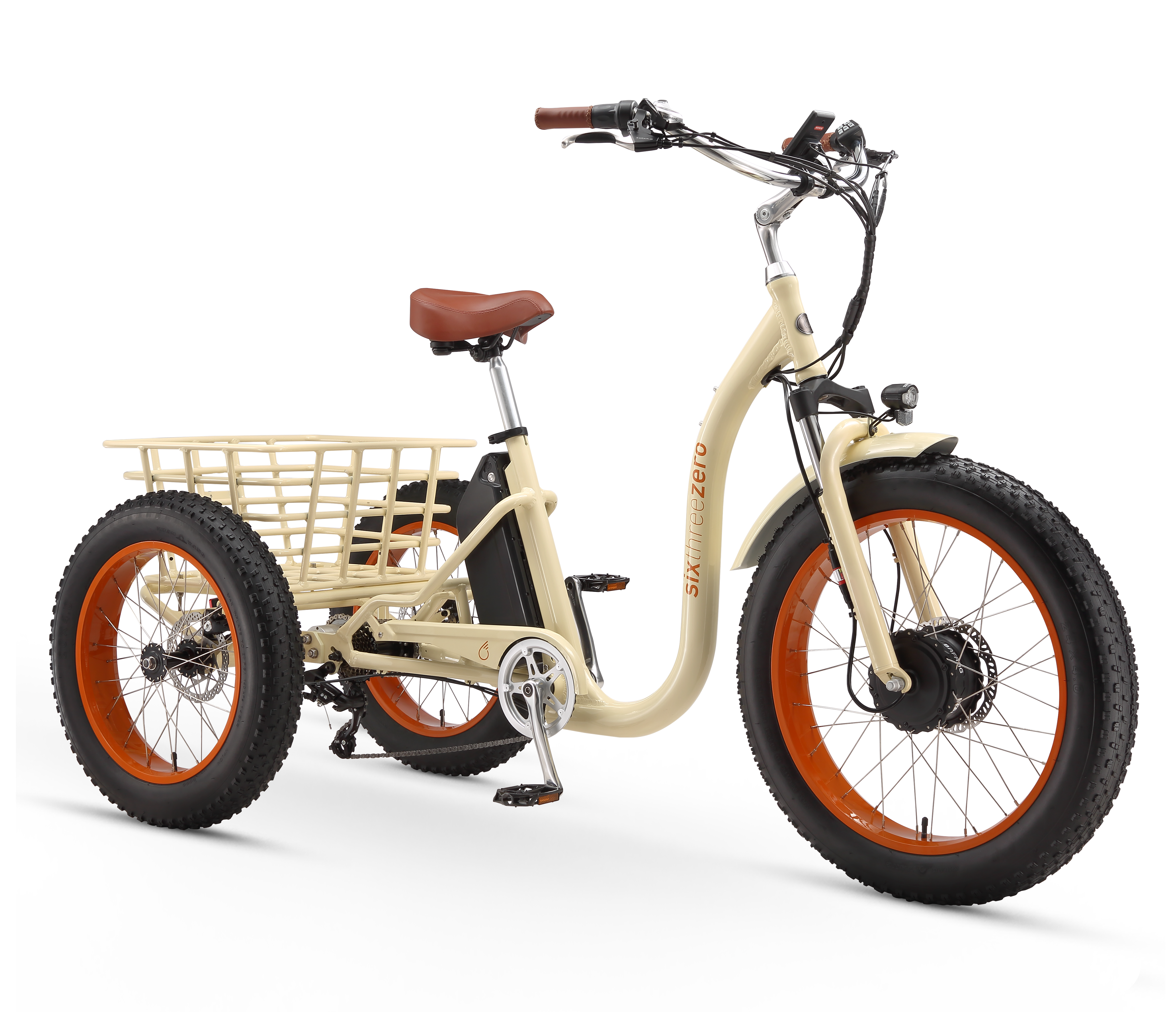 Simple Step Thru Fat Tire 3 Wheel Electric Bike for Adults | Three ...